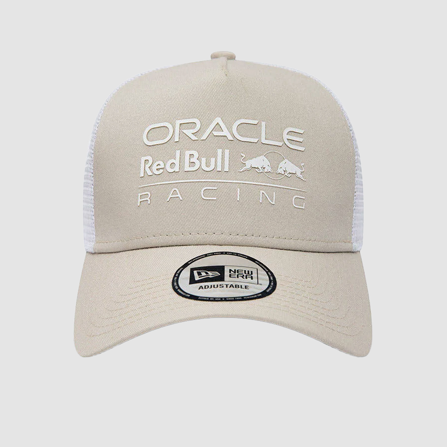 ORACLE RED BULL RACING NEW ERA 9FORTY MENS TRUCKER CAP STONE WHITE – Gp ...