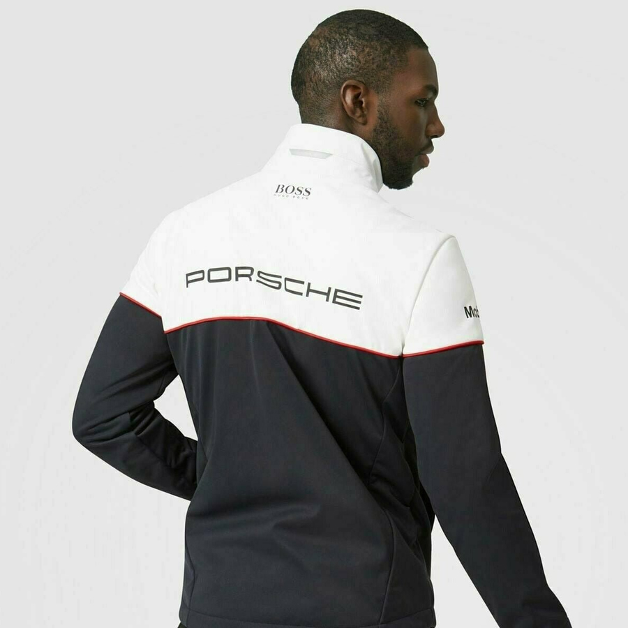PORSCHE MOTORSPORT TEAM SOFTSHELL JACKET MENS BLACK – Gp Store Latam