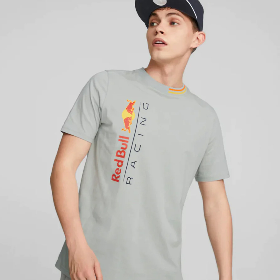 RED BULL RACING BIG LOGO TEE GRAY – Gp Store Latam