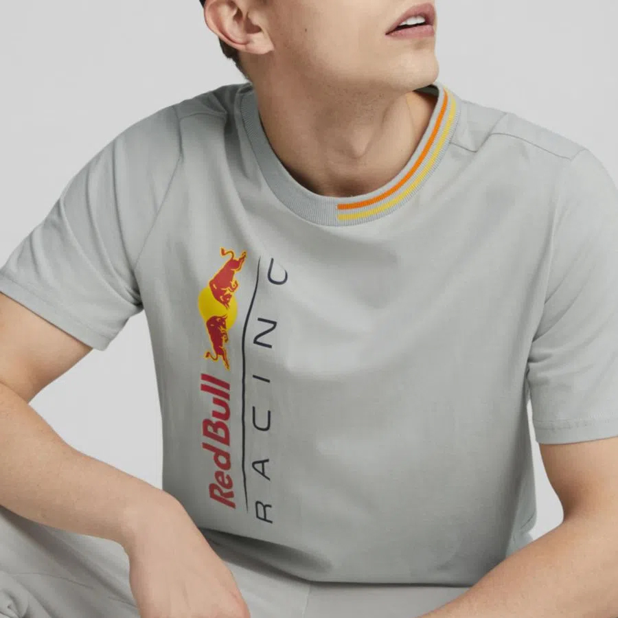 RED BULL RACING BIG LOGO TEE GRAY – Gp Store Latam