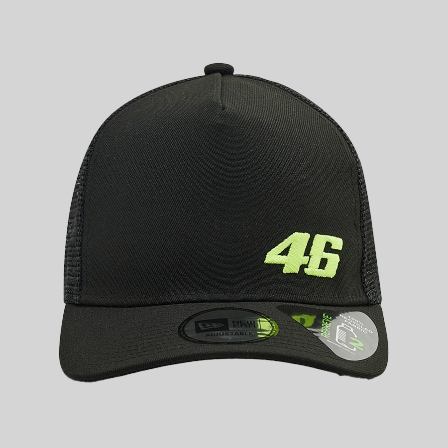 VR46 NEW ERA REPREVE FLAWLESS TRUCKER CAP BLACK – Gp Store Latam