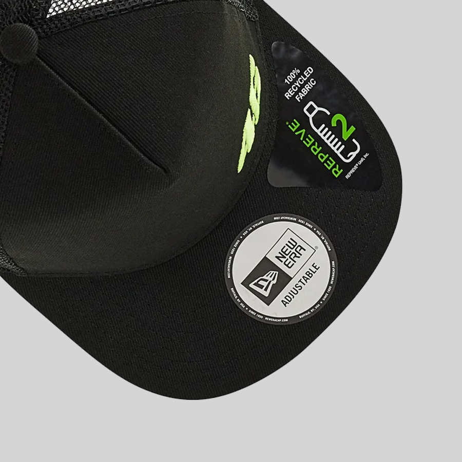 VR46 NEW ERA REPREVE FLAWLESS TRUCKER CAP BLACK – Gp Store Latam