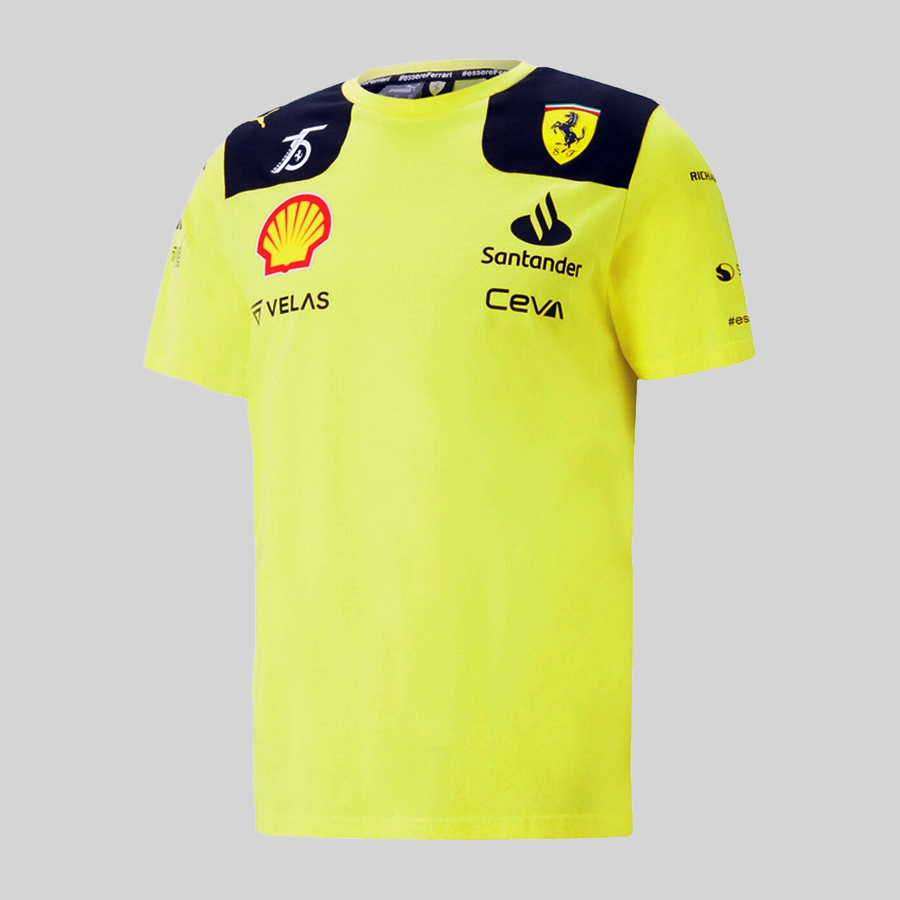 SCUDERIA FERRARI MONZA 75YEARS SPECIAL EDITION TEE YELLOW – Gp Store Latam