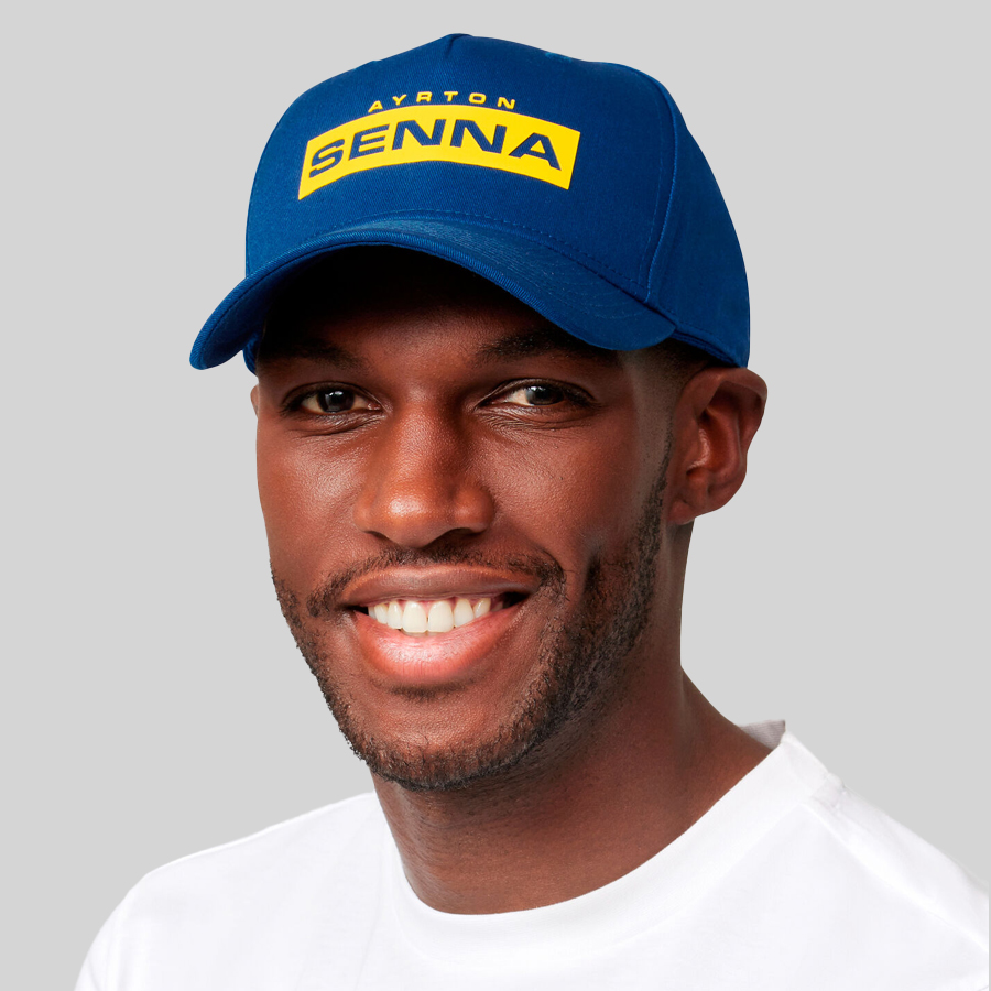 SENNA FANWEAR LOGO CAP AZUL – Gp Store Latam