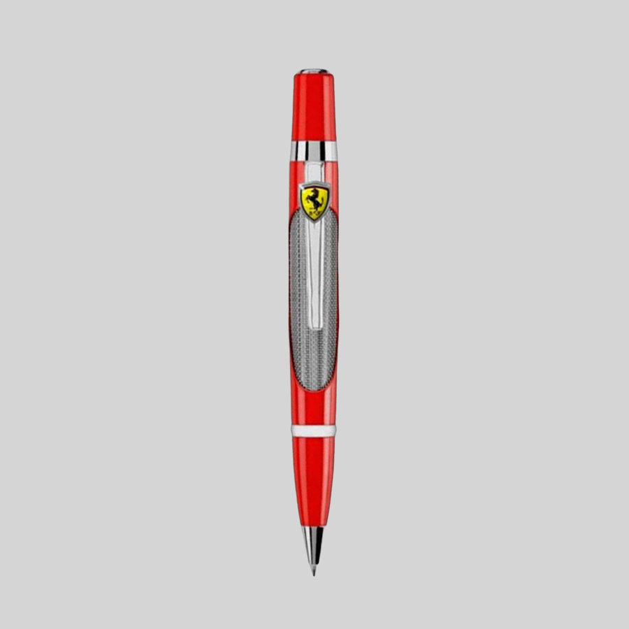 SCUDERIA FERRARI FIORANO BALL PEN SILVER ESTUCHE ROJO – Gp Store Latam