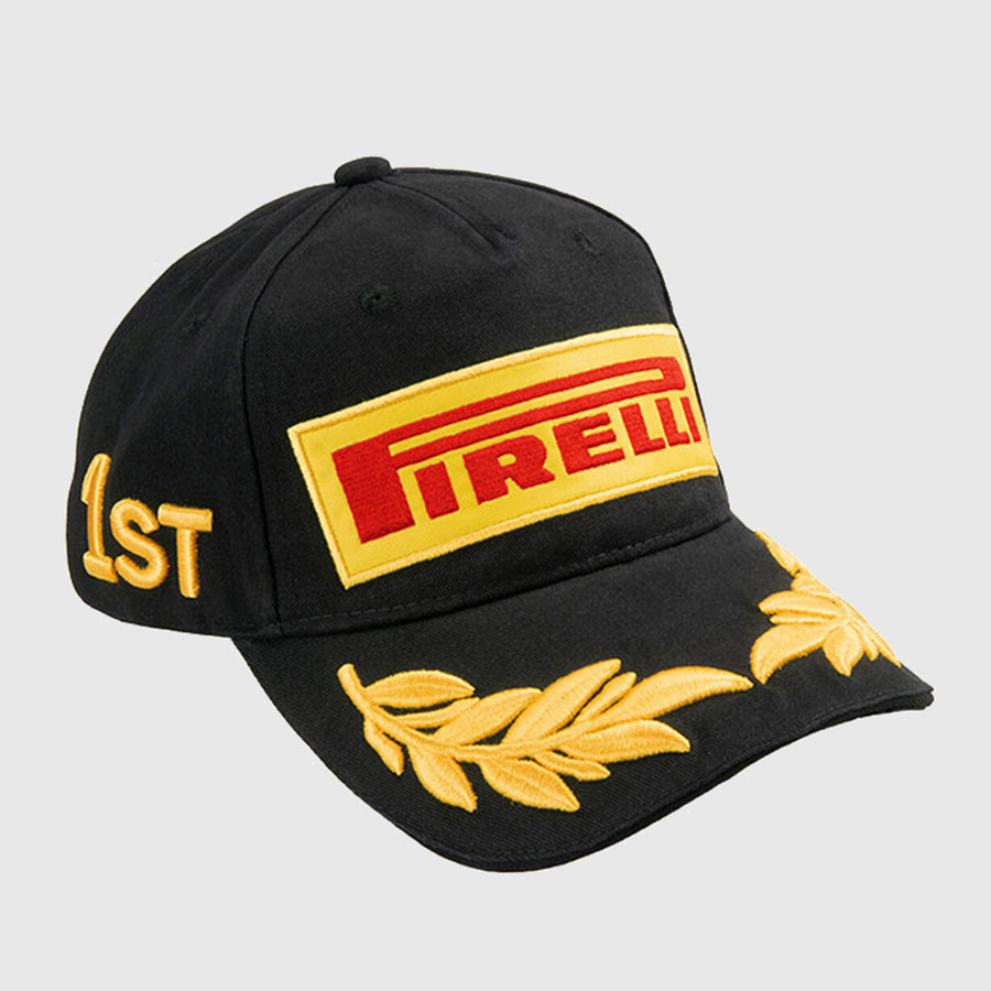 PIRELLI PODIUM 1ST CAP BLACK – Gp Store Latam