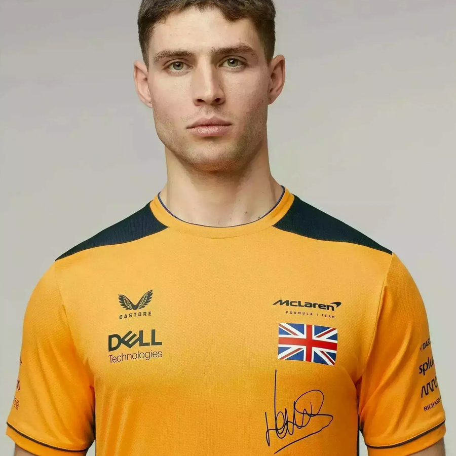 MCLAREN NORRIS SET UP TEE MENS PHANTOM/AUTUMN GLORY – Gp Store Latam