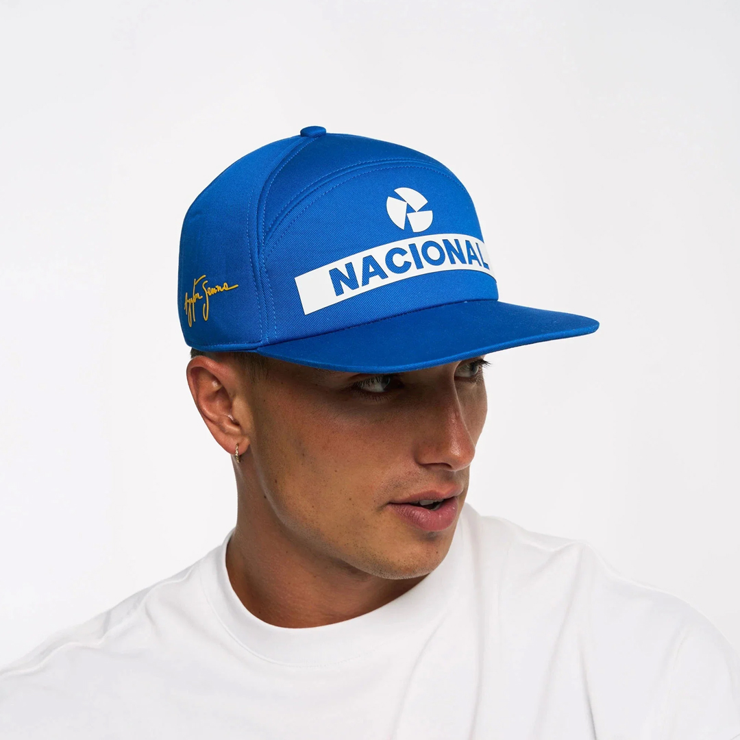 AYRTON SENNA NACIONAL 1984 ORIGINAL CAP BLUE – Gp Store Latam