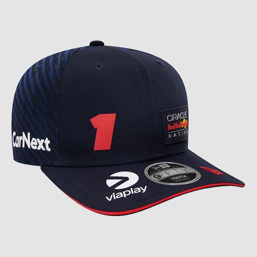 ORACLE RED BULL RACING MAX VERSTAPPEN #1 NEW ERA 9FORTY KIDS CAP – Gp ...