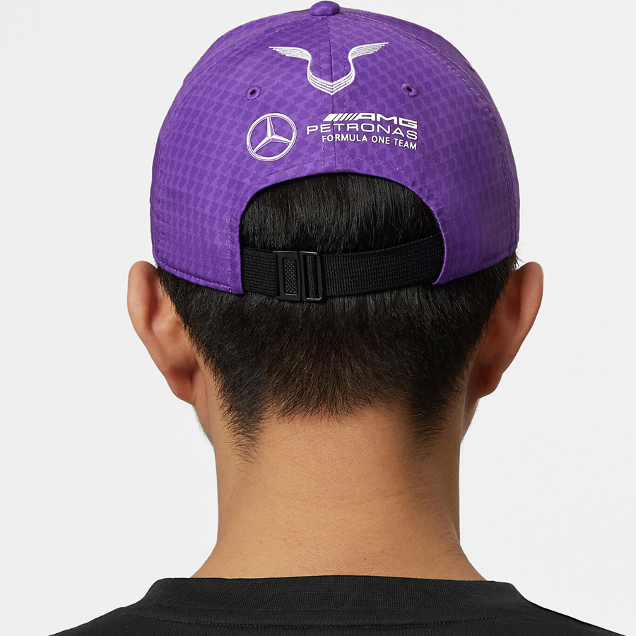 MAPF1 LEWIS HAMILTON DRIVER BASEBALL CAP PURPLE MENS 2023 – Gp Store Latam