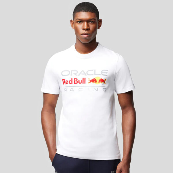 ORACLE RED BULL RACING FANWEAR UNISEX LARGE LOGO TEE WHITE – Gp Store Latam