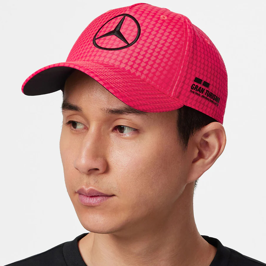 MERCEDES-AMG F1 2023 LEWIS HAMILTON DRIVER HAT SALMON – Gp Store Latam
