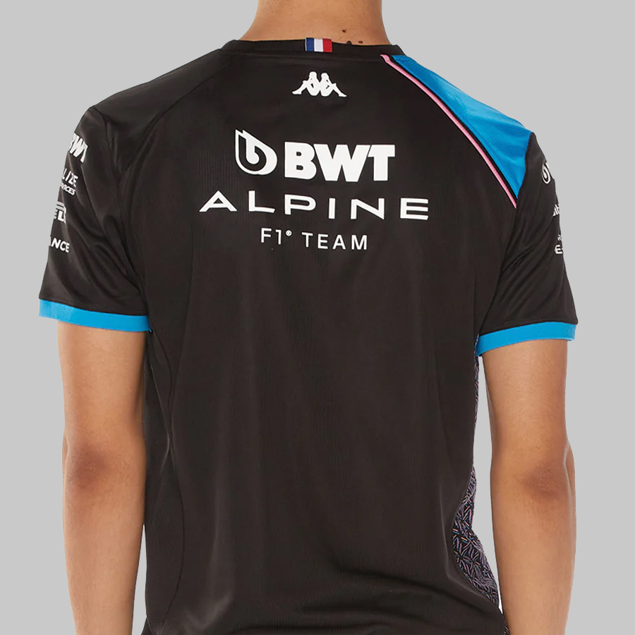 ALPINE F1 TEAM TEE BLACK LIQUID BLUE 2023 – Gp Store Latam
