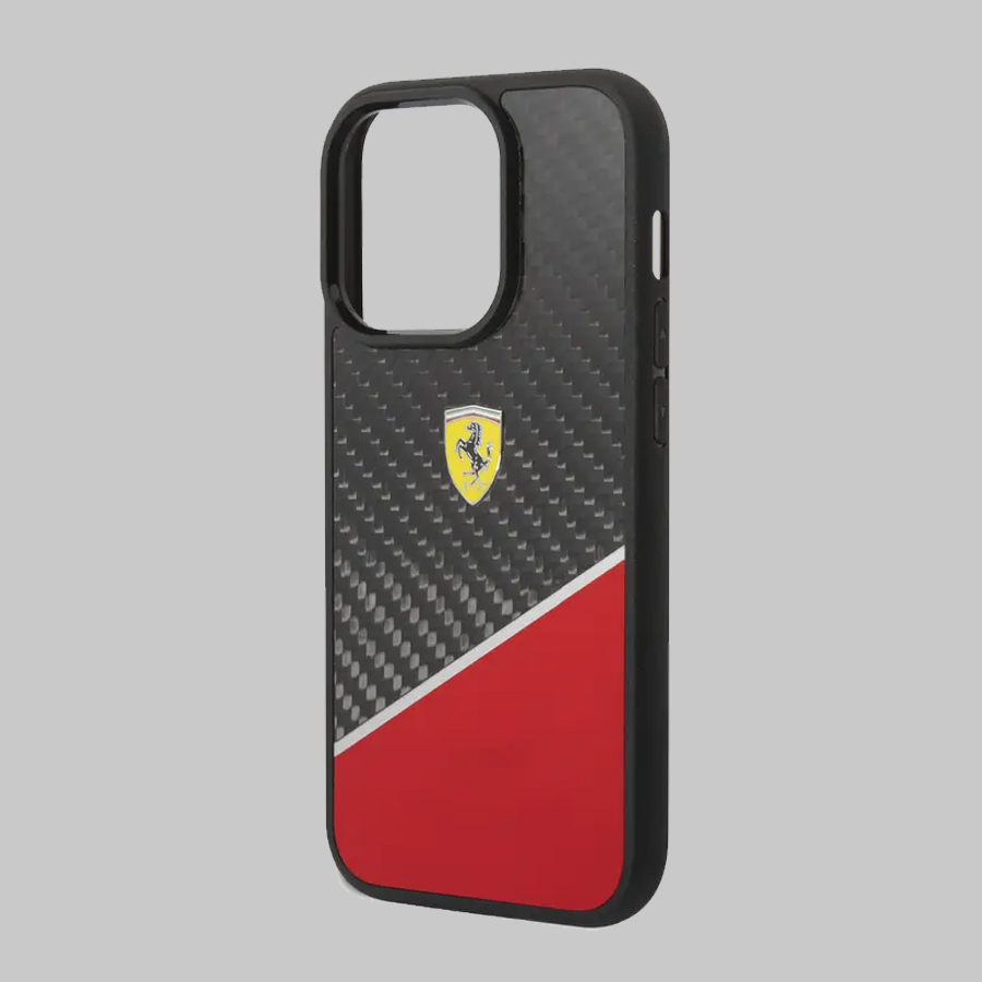 FERRARI IPHONE 14 PRO CARBON CASE RED – Gp Store Latam