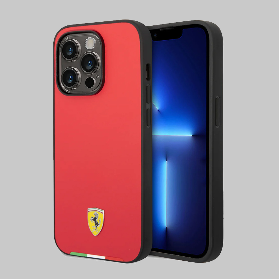 FERRARI IPHONE 14 HARDCASE ITALIAN FLAG RED – Gp Store Latam