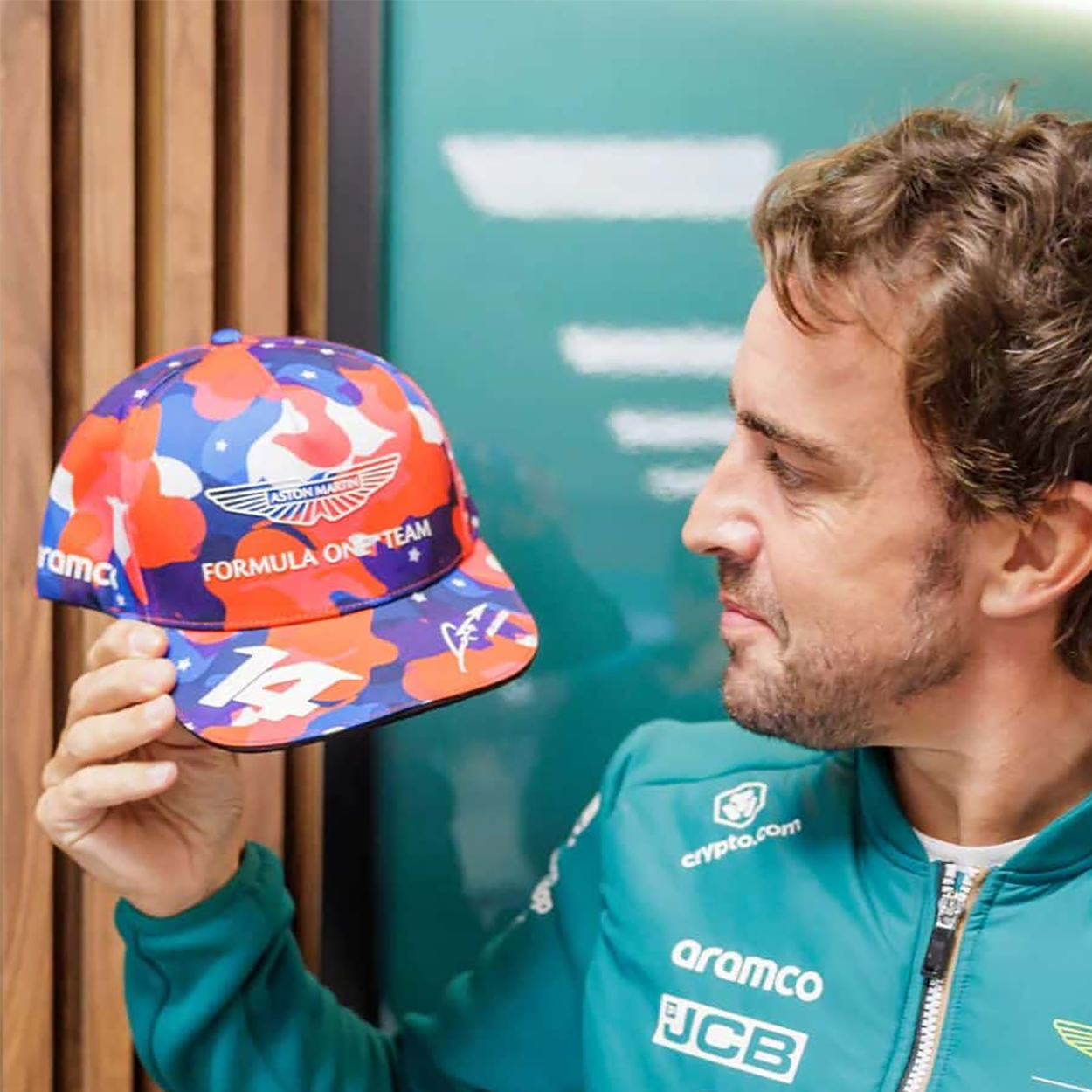 ASTON MARTIN F1 FERNANDO ALONSO GP U.S.A CAP – Gp Store Latam