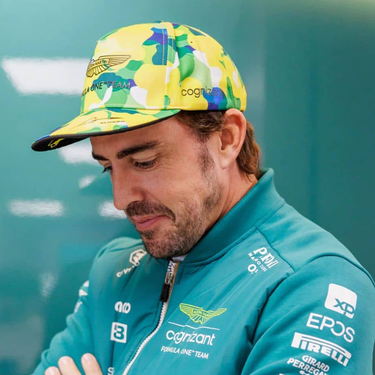 ASTON MARTIN F1 FERNANDO ALONSO GP BRASIL CAP – Gp Store Latam