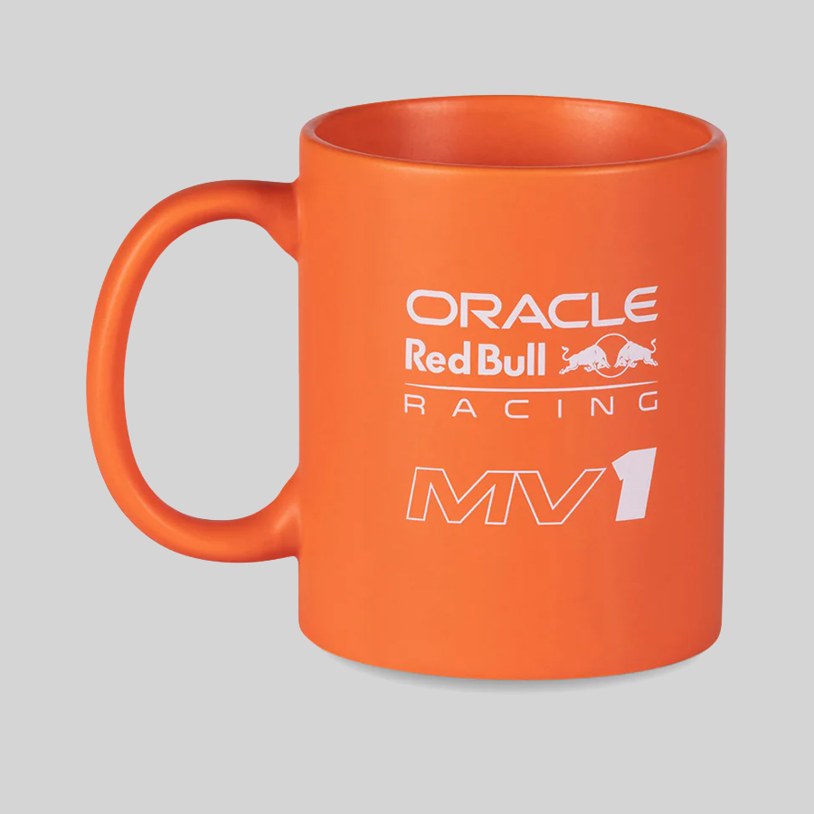 RED BULL RACING VERSTAPPEN MUG ORANGE – Gp Store Latam