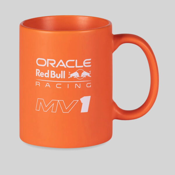 RED BULL RACING VERSTAPPEN MUG ORANGE – Gp Store Latam
