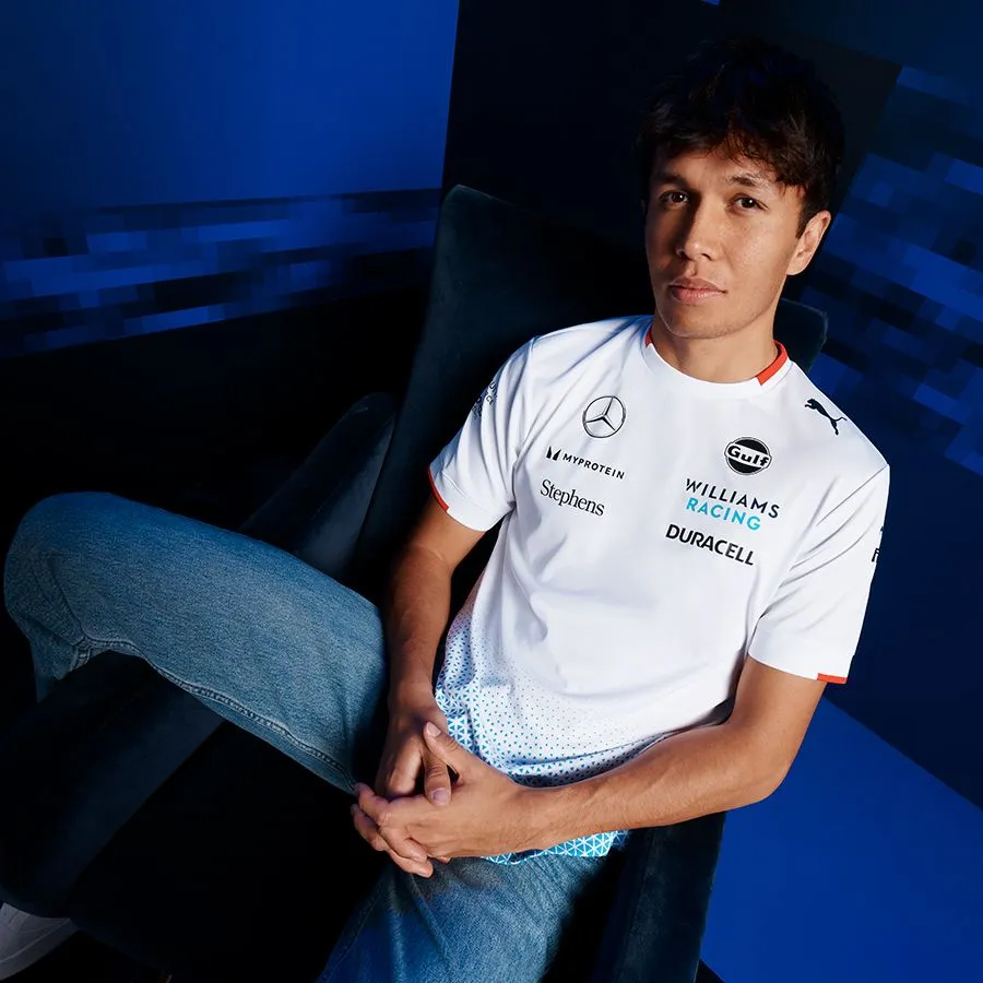 WILLIAMS RACING MENS TEAM TEE 2024 WHITE – Gp Store Latam