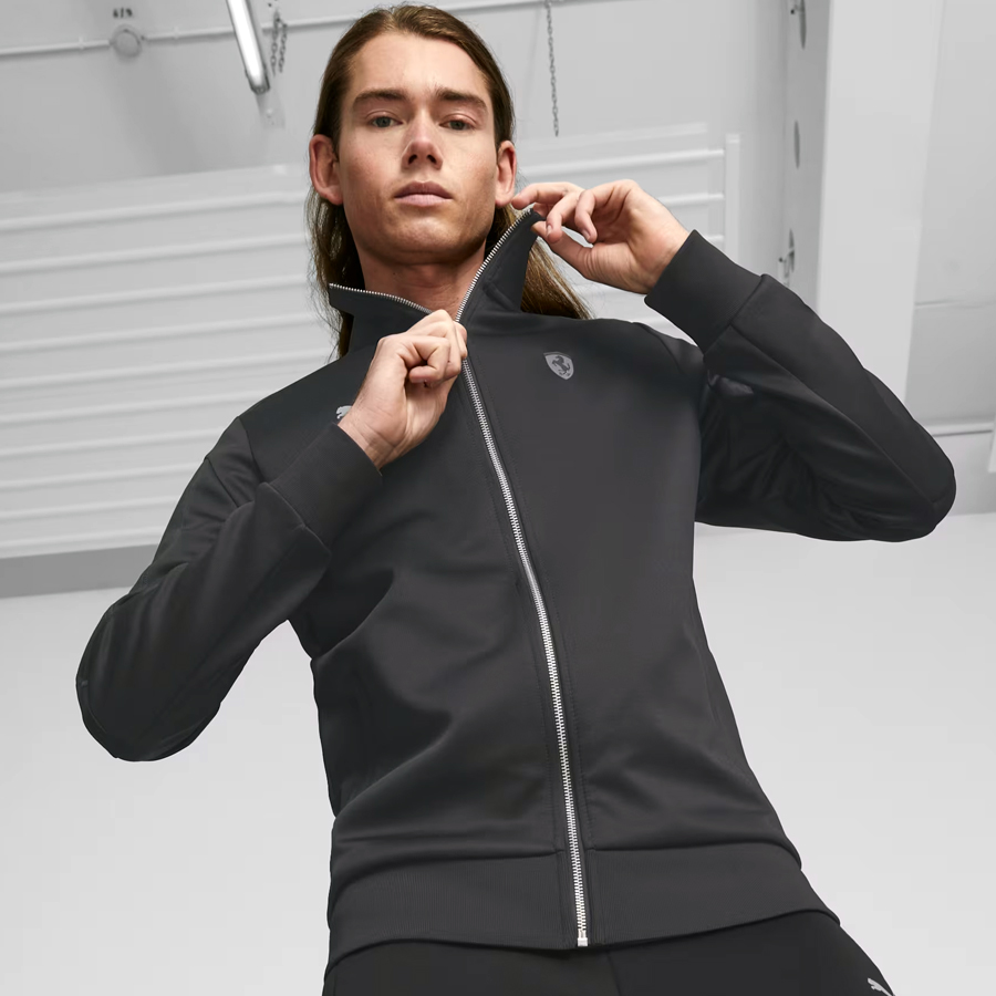FERRARI STYLE MT7 JACKET BLACK – Gp Store Latam