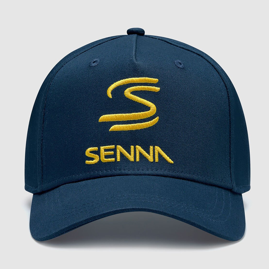 AYRTON SENNA LOGO CAP NIGHT BLUE – Gp Store Latam