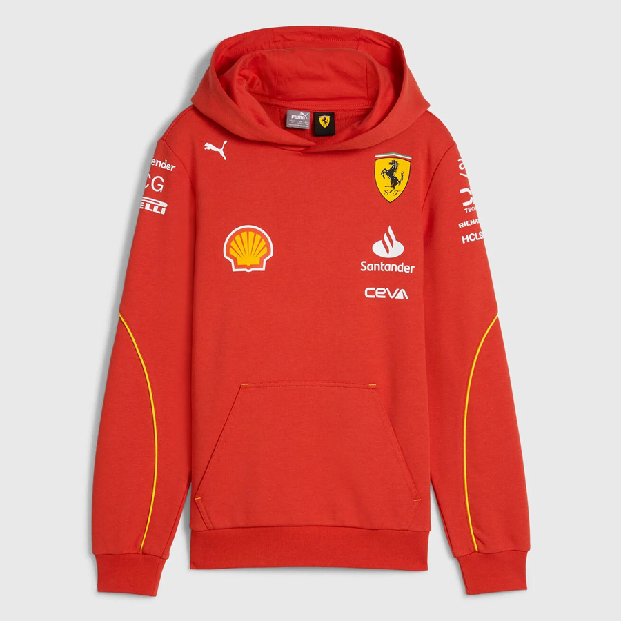 SCUDERIA FERRARI TEAM HOODIE KIDS – Gp Store Latam