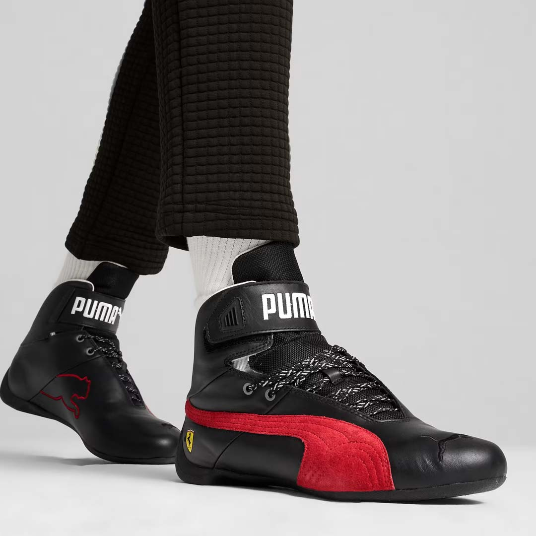 FERRARI FUTURE CAT MID BLACK-ROSSO CORSA – Gp Store Latam