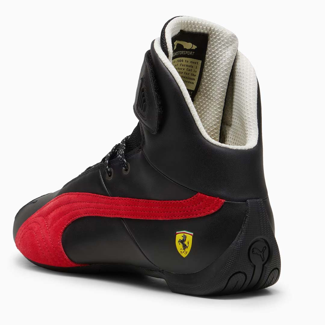 FERRARI FUTURE CAT MID BLACK-ROSSO CORSA – Gp Store Latam