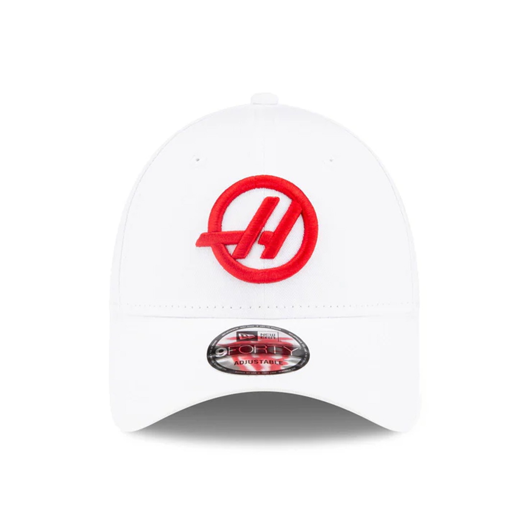 HAAS F1 TEAM NEW ERA ESSENTIAL CAP WHITE – Gp Store Latam