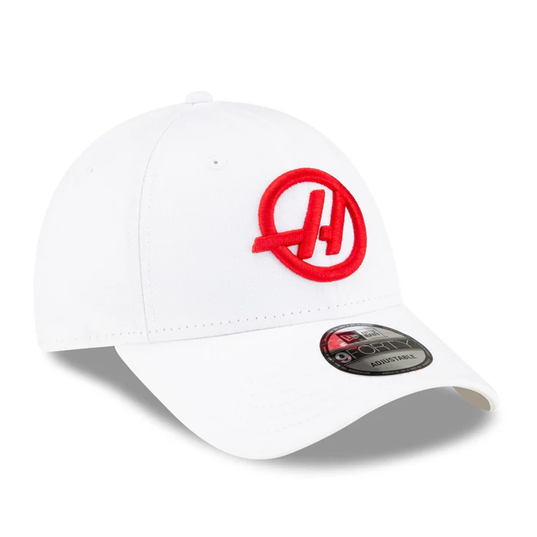 HAAS F1 TEAM NEW ERA ESSENTIAL CAP WHITE – Gp Store Latam