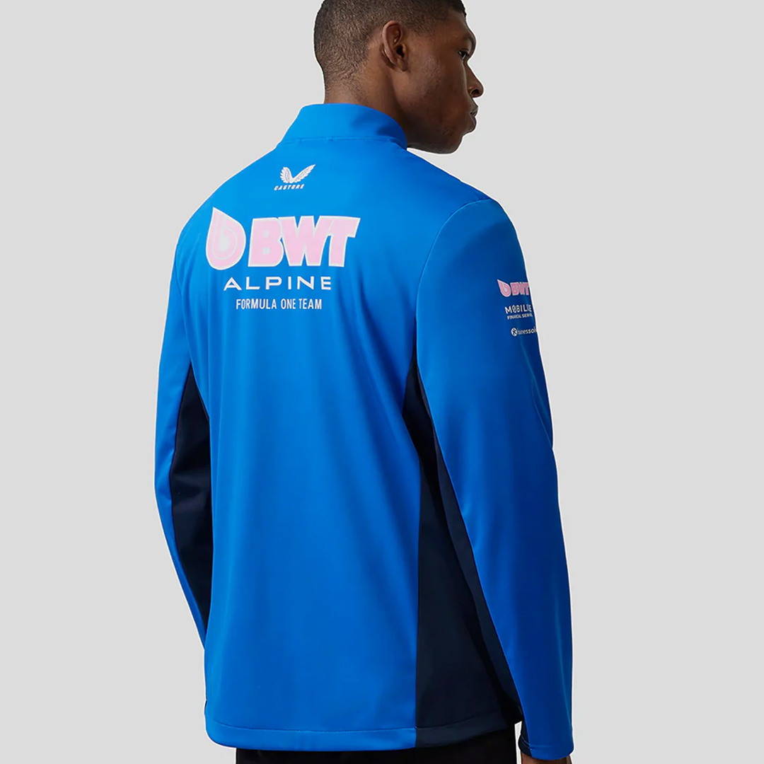 ALPINE F1 TEAM SOFTSHELL JACKET LAPIS BLUE 2025 – Gp Store Latam