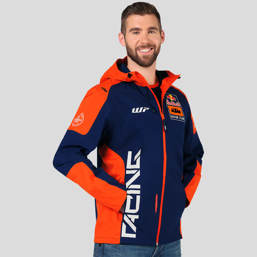 KTM REDBULL RACING TEAM HARD SHELL JACKET NAVY OTHER 2025 – Gp Store Latam