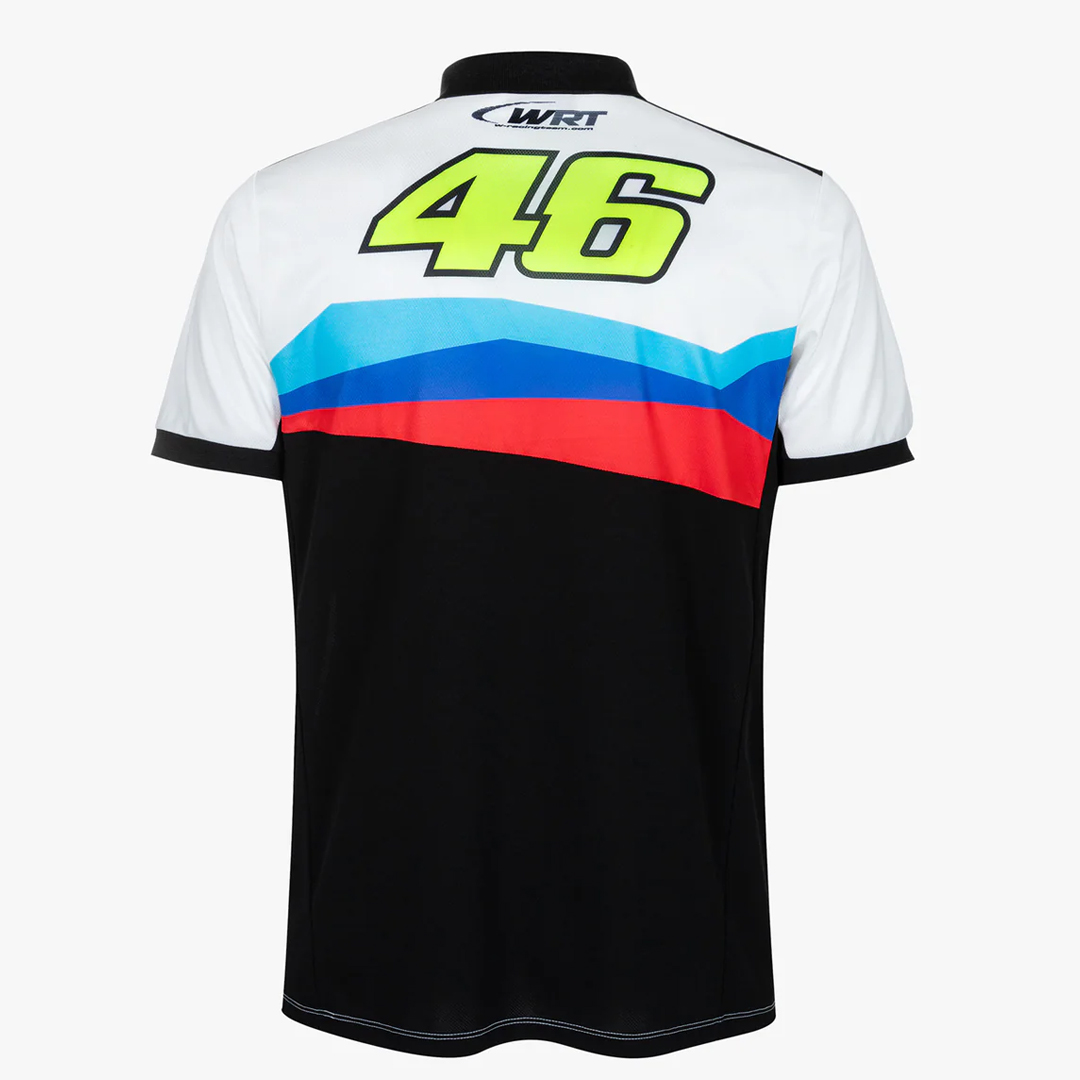VALENTINO ROSSI #46 W-RACING TEAM MONSTER MAN POLO MULTICOLOR 2025 – Gp ...