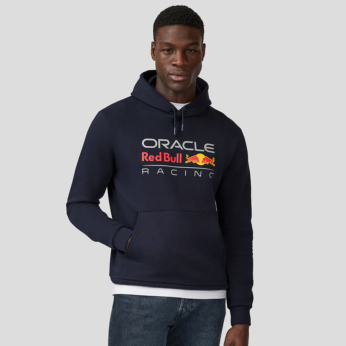 REDBULL RACING LARGE FRONT LOGO HOODIE UNISEX NIGHT SKY 2025 – Gp Store ...